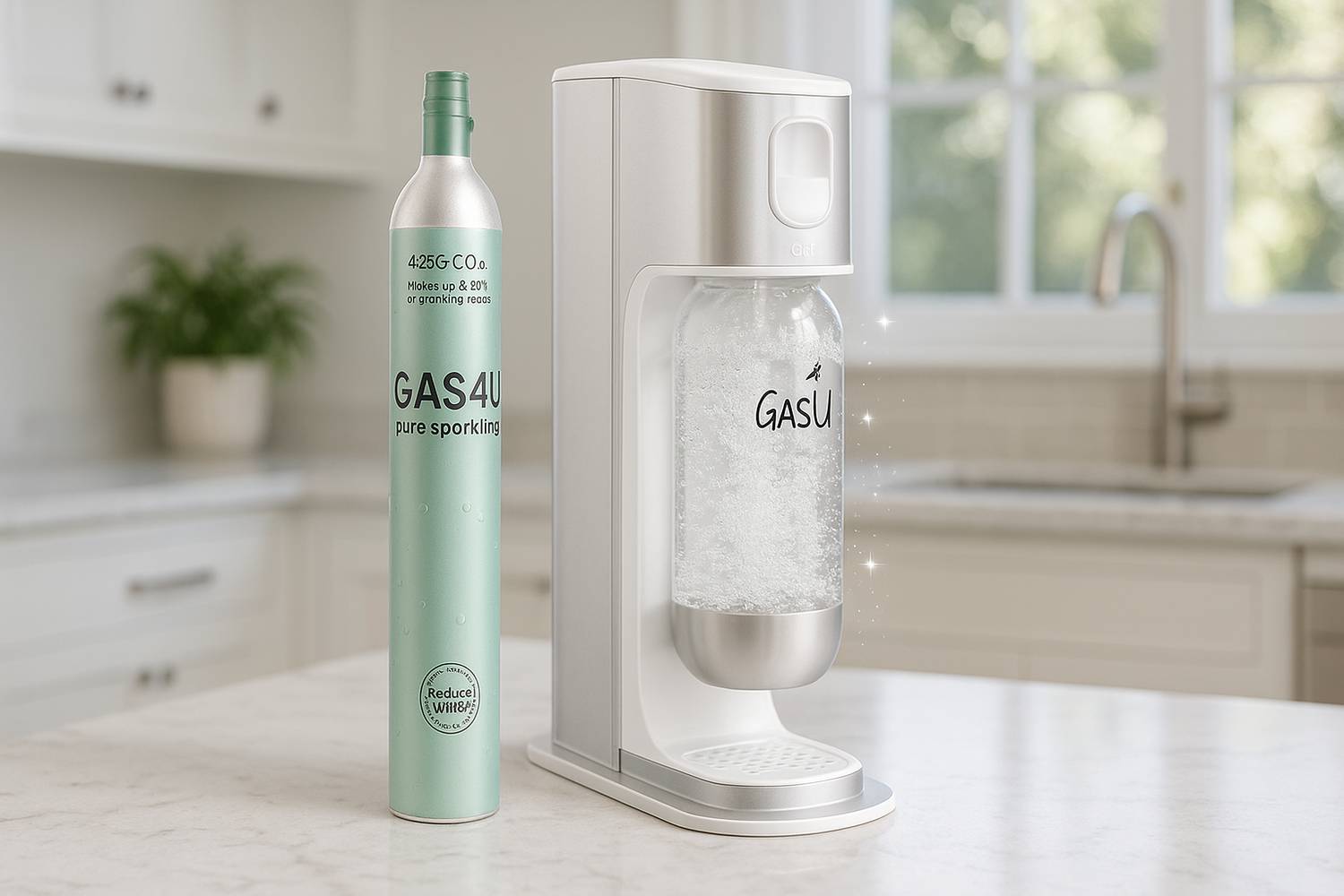 How to Make Fresher, Healthier Sparkling Water at Home – GAS4U